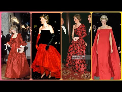 Wounderful dressing of Princess Diana || Royal maxi style || #houseoffashion #princesdiana #maxi