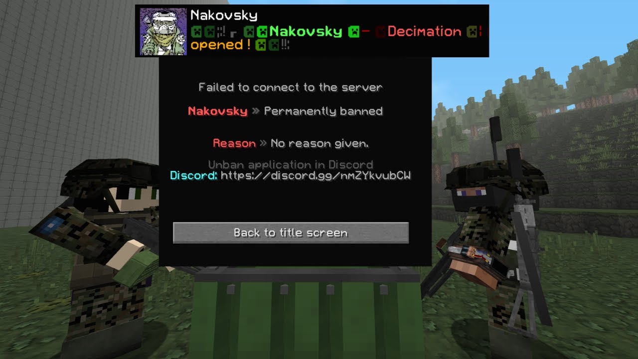 Minecraft Decimation - Nakovsky - YouTube