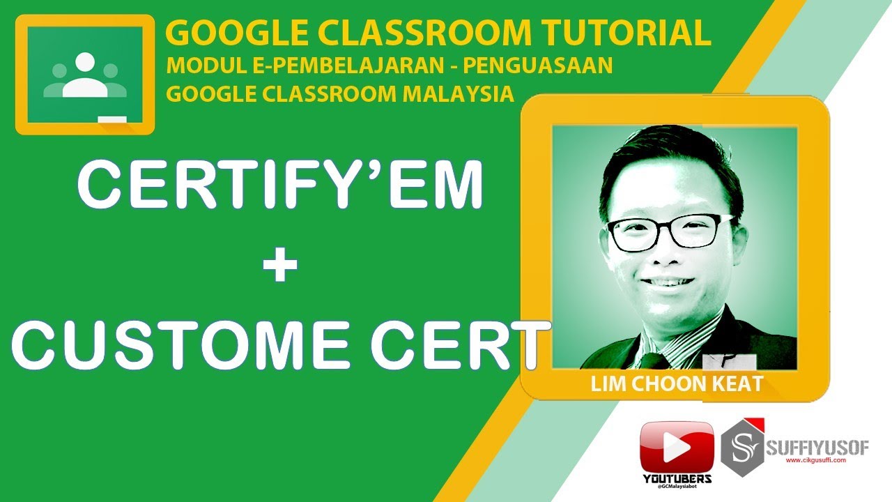 [Certify'Em of Custom Template] Google Classroom Of Certify'em #googleclassroom #digitallearning ...