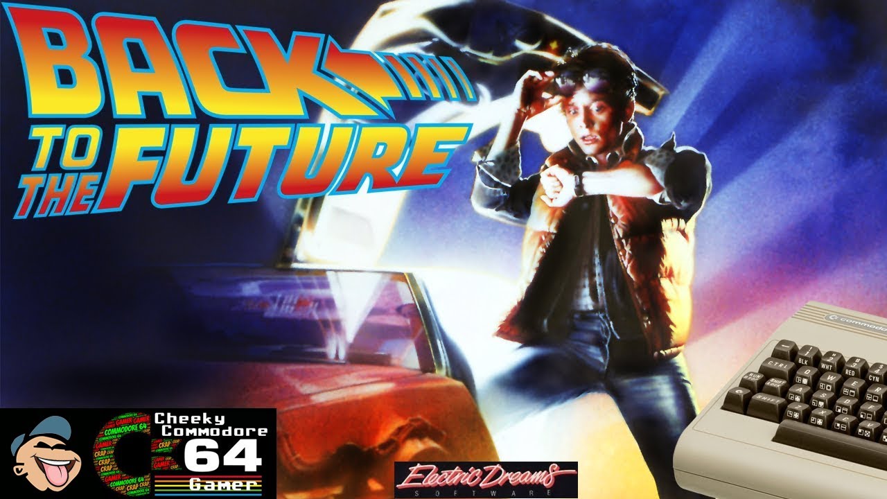 BACK TO THE FUTURE – Commodore 64 (1986) | Time-Traveling Arcade ...
