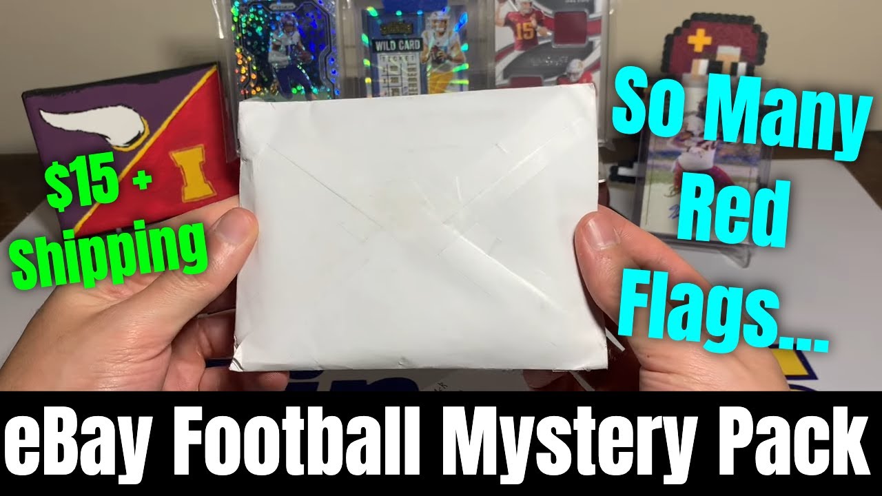 Many Red Flags In This eBay Football Mystery Repack! Sadly, I received ...