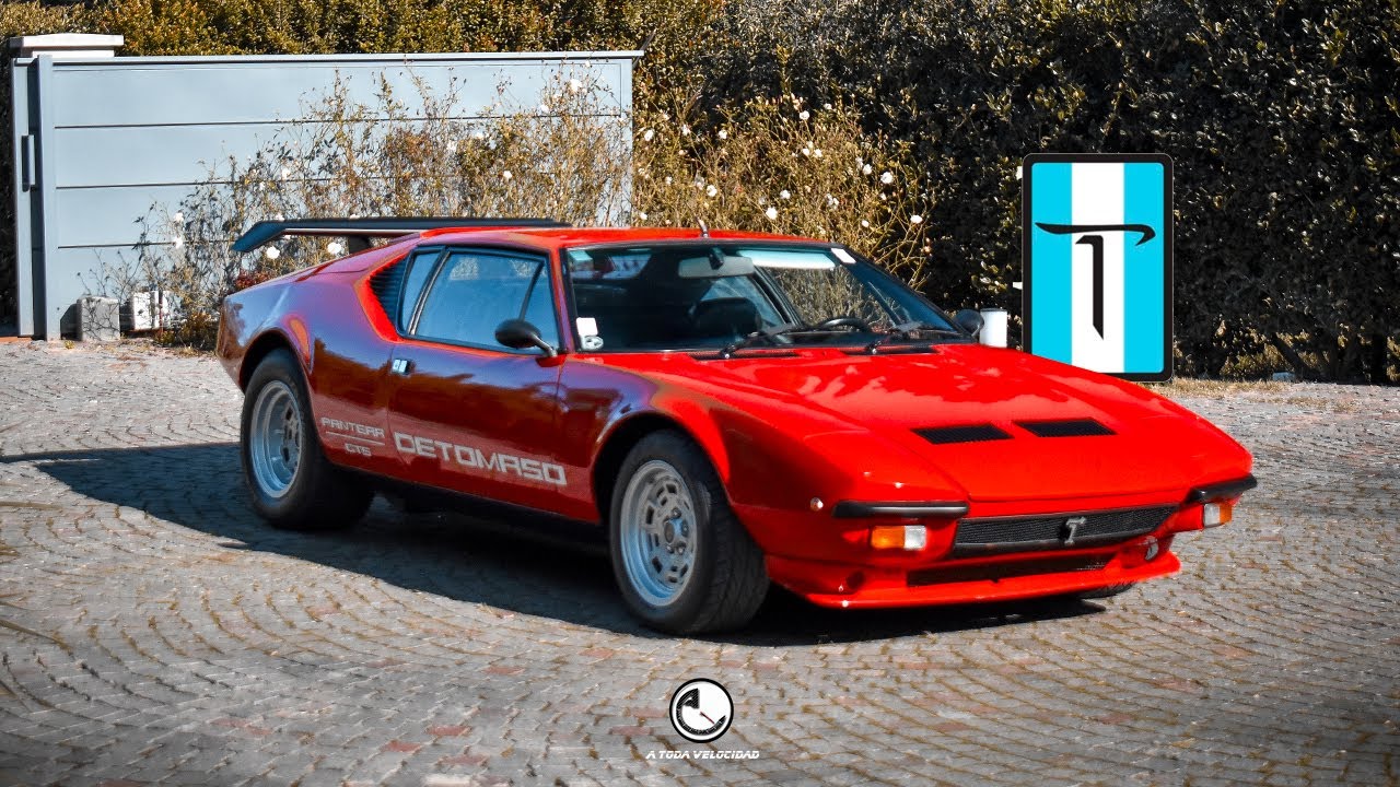 De Tomaso Pantera GTS V8 (350HP): La creacion de un argentino. - YouTube