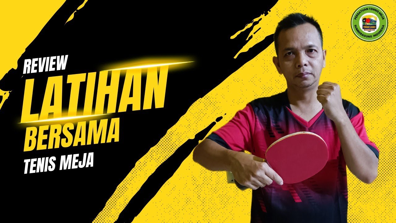 Latihan Tenis Meja bersama | Parkir Pingpong club Magetan dan Ptm teras ...