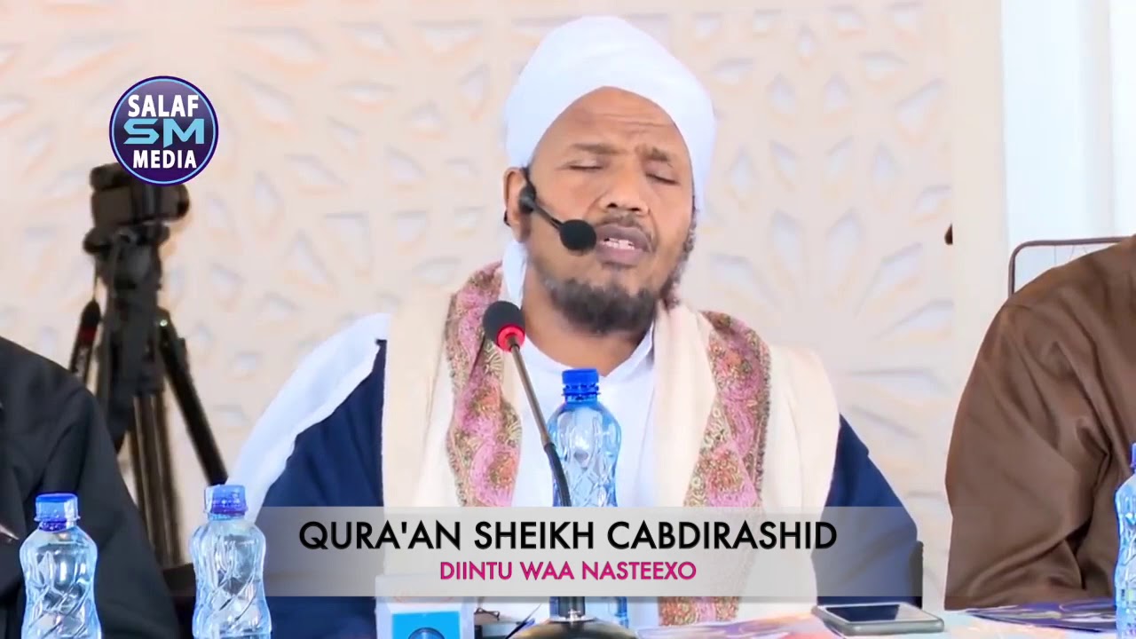 THE BEST QURA'AN REACTION SHEIKH CABDIRASHID SHEIKH CALI SUUFI 2020 ...