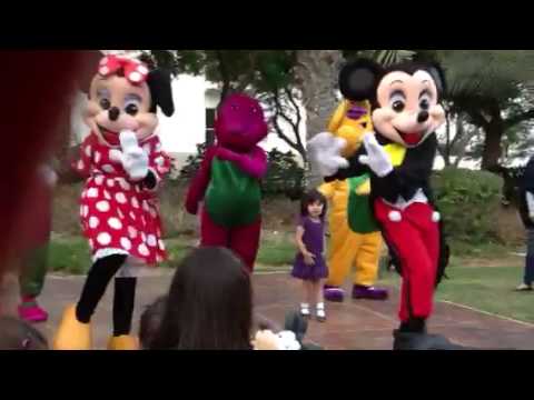 barney & mickey show :) - YouTube