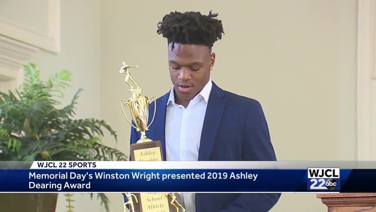 Winston Wright presented Dearing Award - YouTube