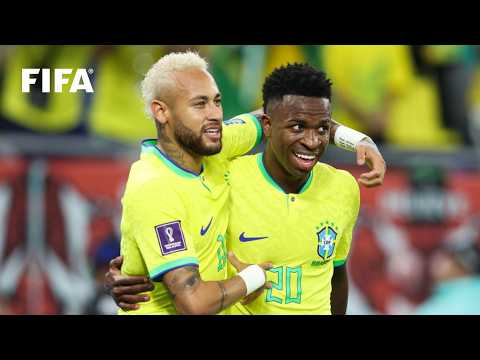 Vinicius Jr & Neymar Jr Score | Brazil 4-1 Korea Republic | 2022 FIFA World Cup Round of 16