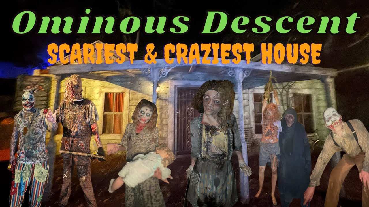 Ominous Descent 2025 - The Scariest & Craziest Haunted House We've Done ...