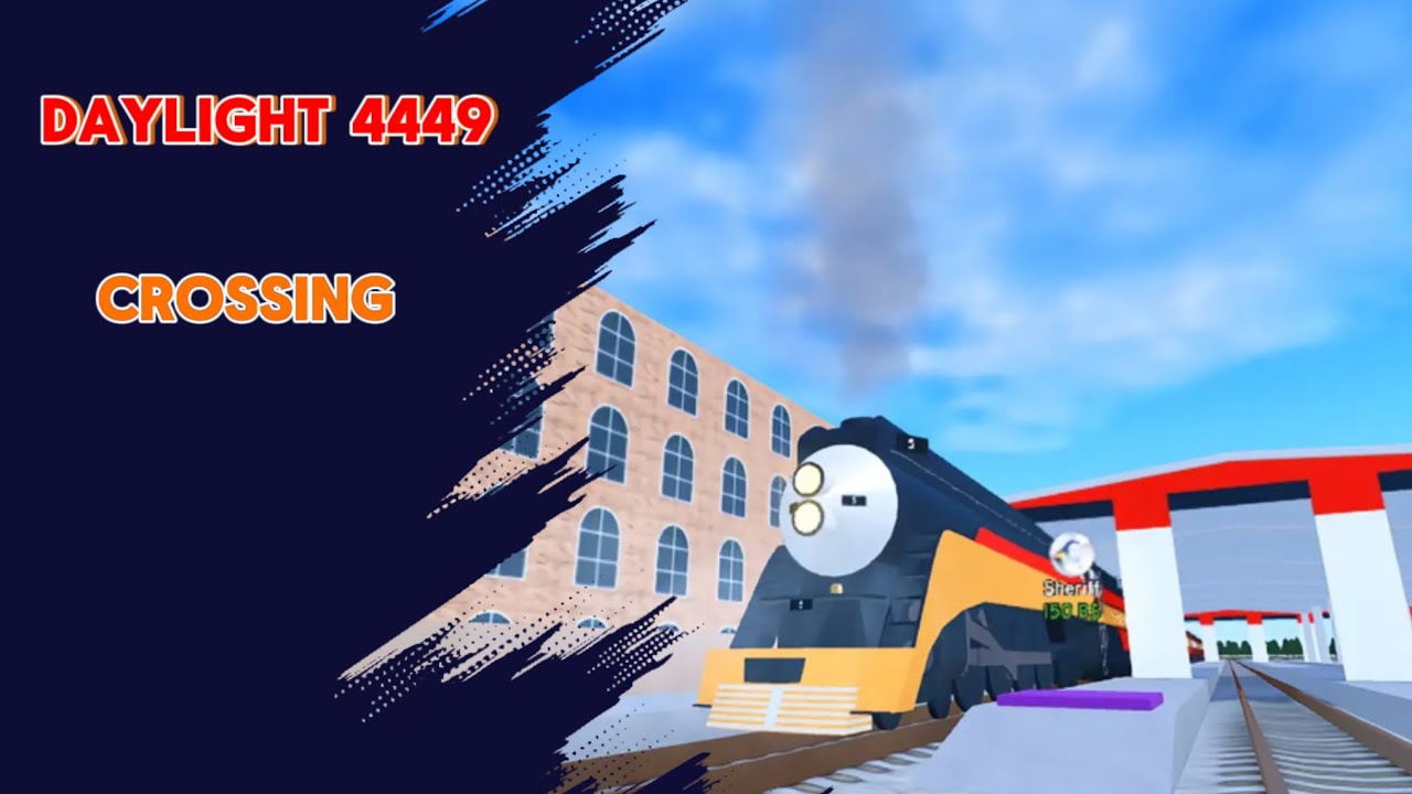 Daylight 4449 Crossing - YouTube