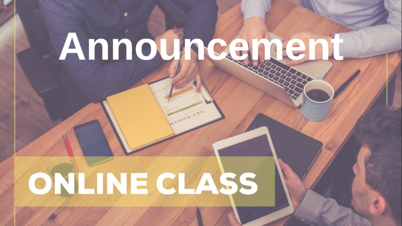 FREE Online Course Announcement: Monday Sept 4, 2023 12PM ET - YouTube