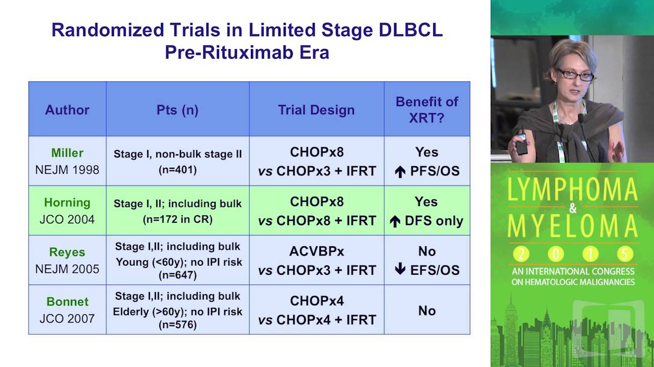 What is the Best Approach to Limited Stage DLBCL? Do we need radiation ...