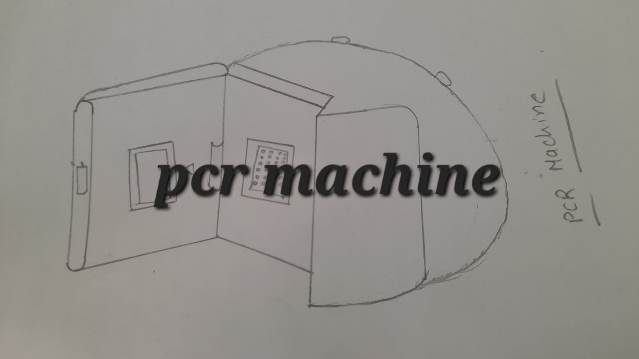 How to draw PCR machine. - YouTube