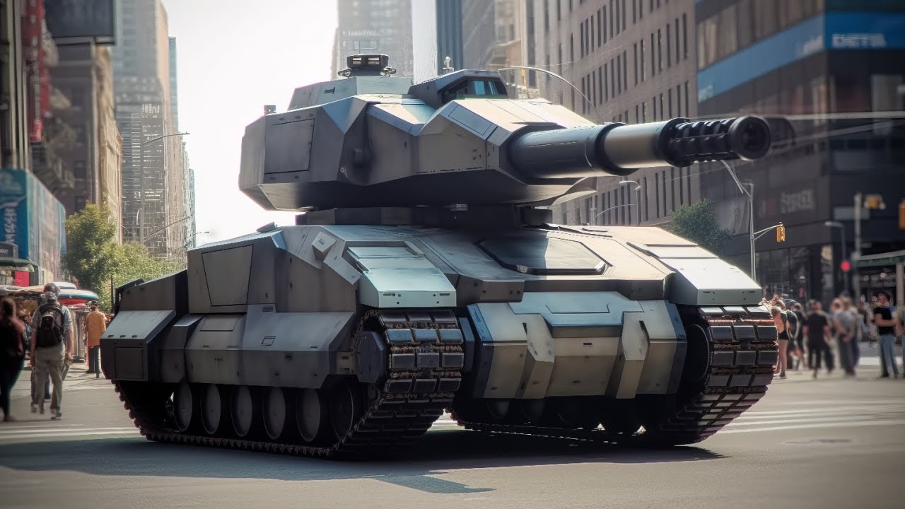 Tanks from an alternate reality recreated by a neural network. Part-1 ...