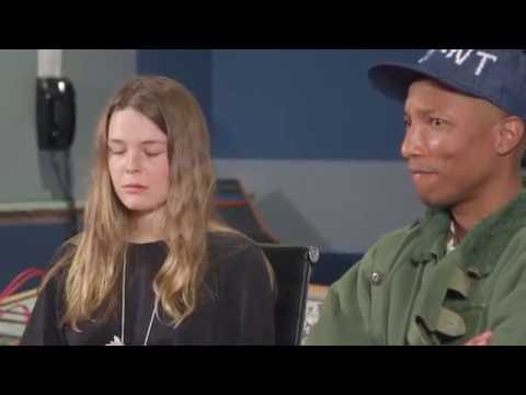 Pharrell Williams hears Rubycone for the first time