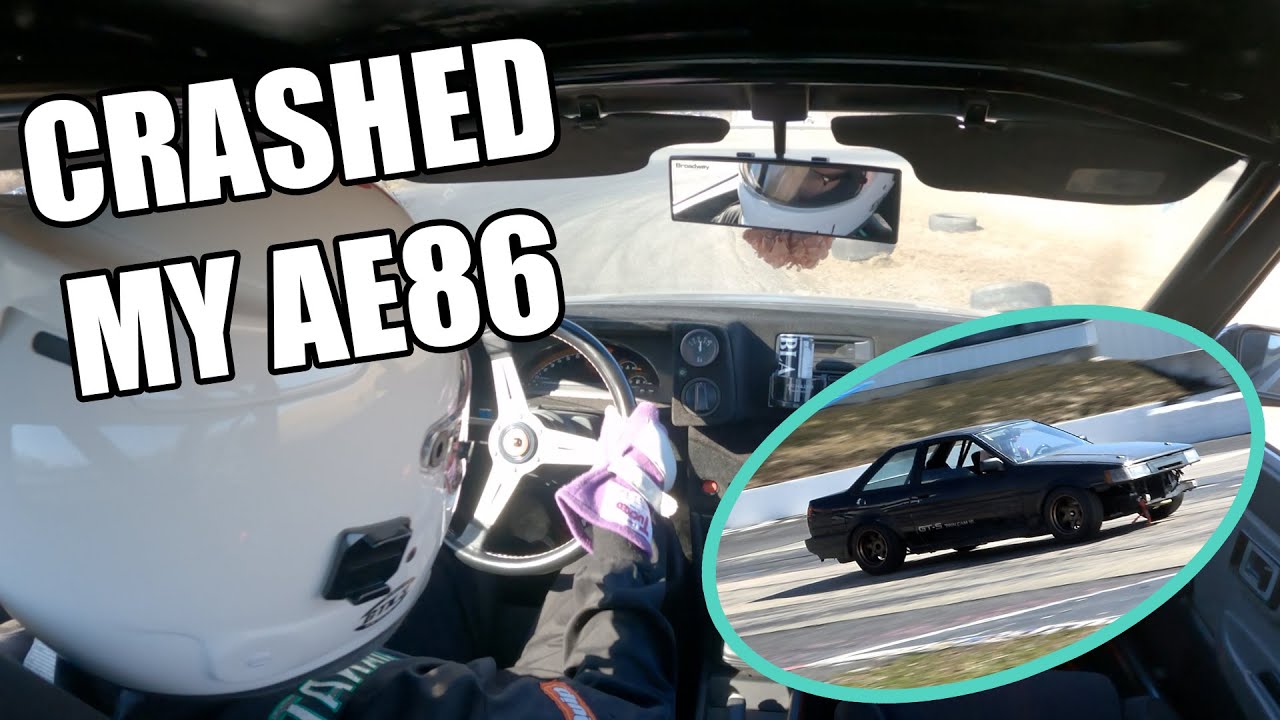 I Crashed My AE86 Into a Wall - Learning to Drift at Club Loose ...
