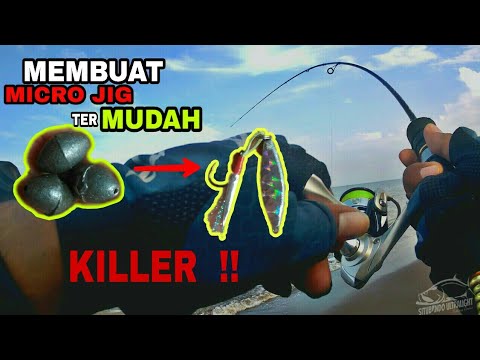 Cara Membuat Metal Jig Dari Timah | Cara Buat Metal Jig Sendiri | Ultra ...