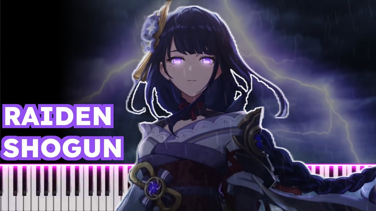 🌸 Raiden Shogun Boss Theme - Thunderings of the Merciless | 原神 OST ...
