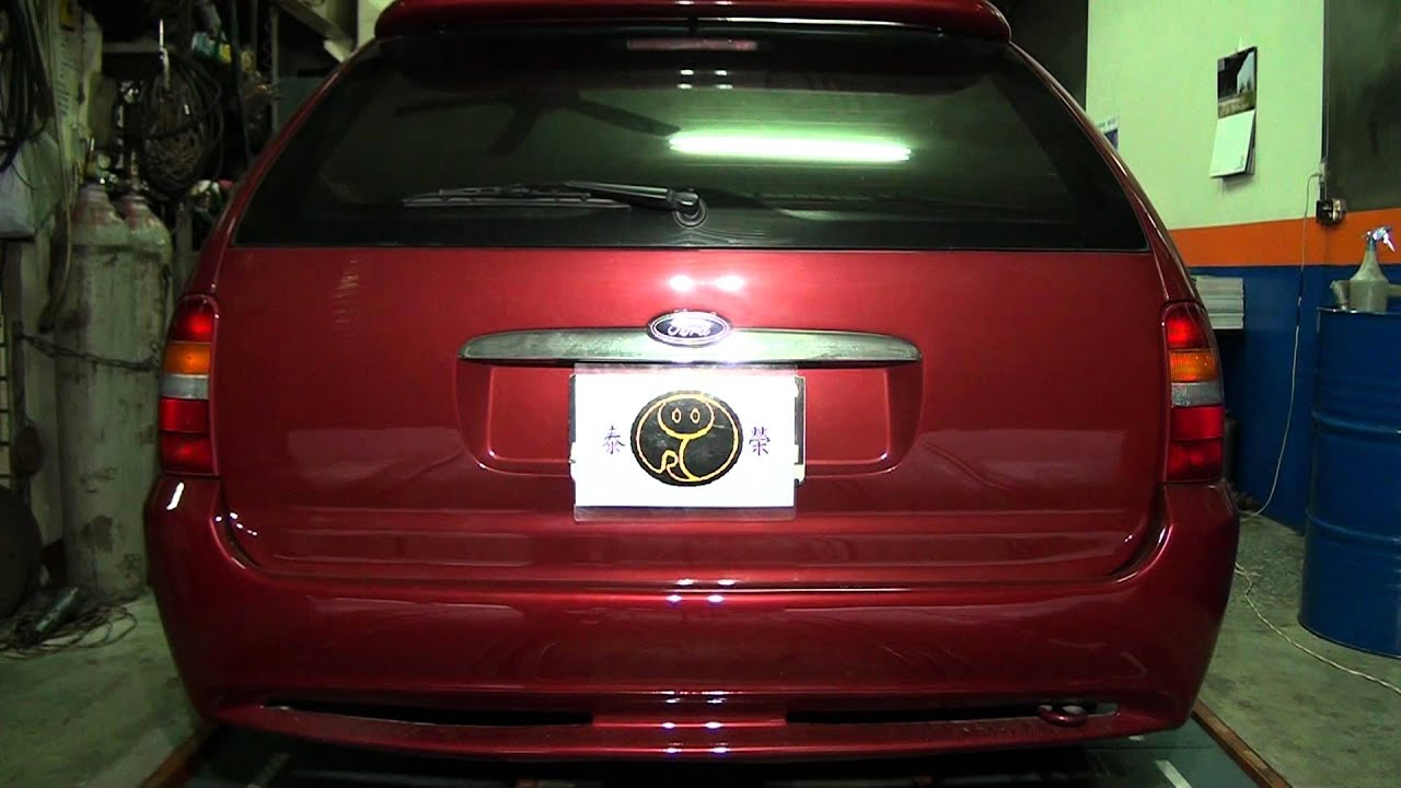 【泰榮排氣管】1998 Ford SOHO 2000c.c (Tai-Rong exhaust) - YouTube