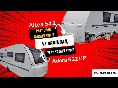 Adria Altea  542 PH Trafik kazasında Nasıl Pert Oldu?