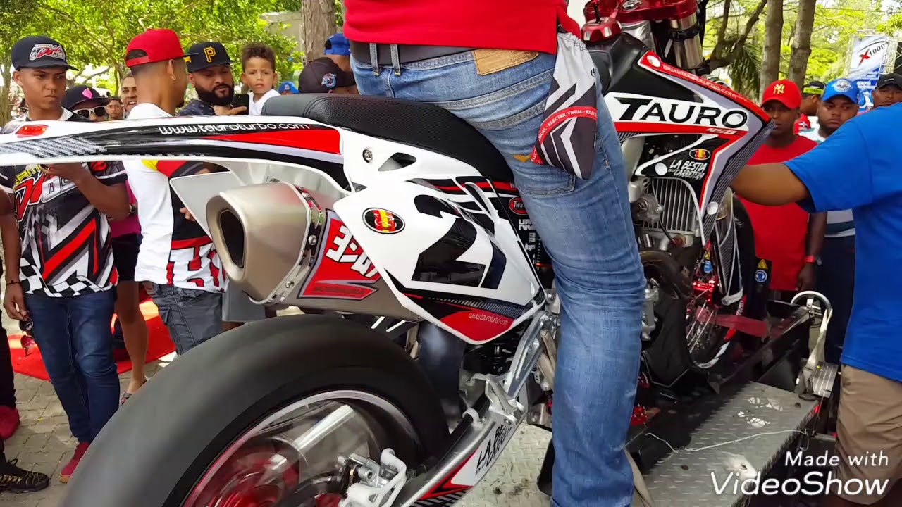 Prueba DYNO 450cc TAURO con 38 HP power #SUPERMOTO - YouTube