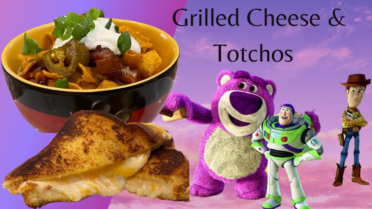 Toy Story Land Grilled Cheese & Totchos - YouTube