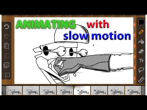 how I animate slow motion movements - YouTube
