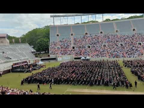 VT Graduation 2023 Enter Sandman - YouTube