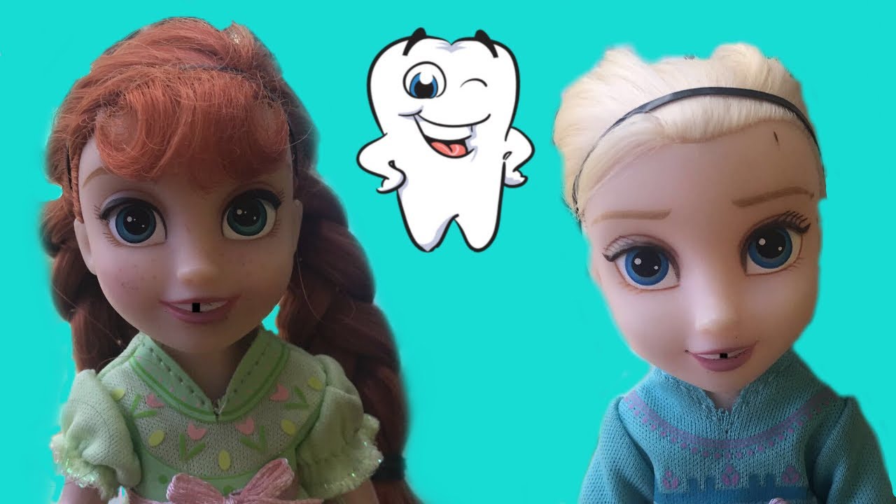 Lost TOOTH! Elsa and Anna toddlers! - A fairy surprise! - YouTube