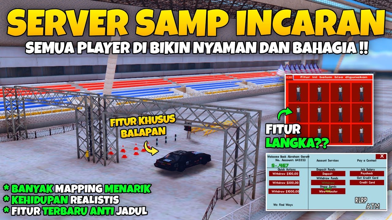 SERVER GTA SAMP ANDROID DENGAN FITUR DAN MAPPING BIKIN BETAH ...