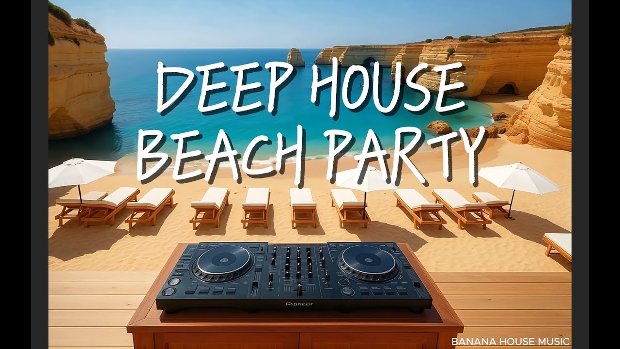 Deep House Vibes at a Tropical Beach Club 🌴 | Ocean Sunset Chill Mix ...