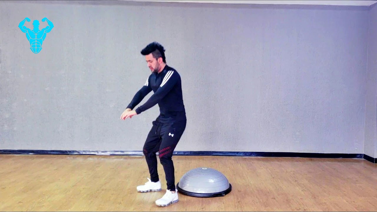 STAND UPS - BOSU BALL - YouTube