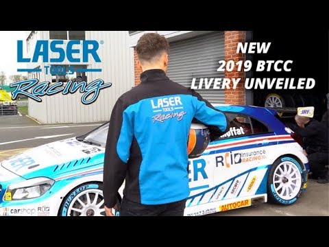 Laser Tools Racing: new 2019 BTCC livery unveiled! - YouTube