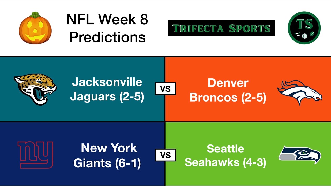 NFL Week 8 Predictions (2022) - YouTube