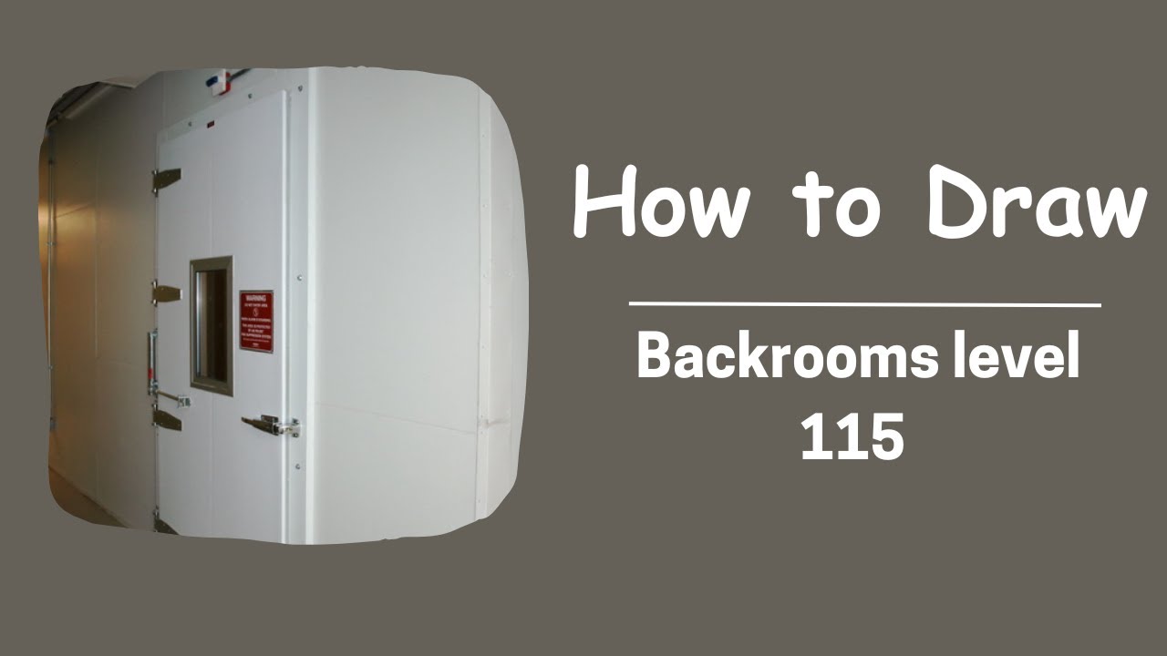 How to Draw Backrooms Level 115 - YouTube