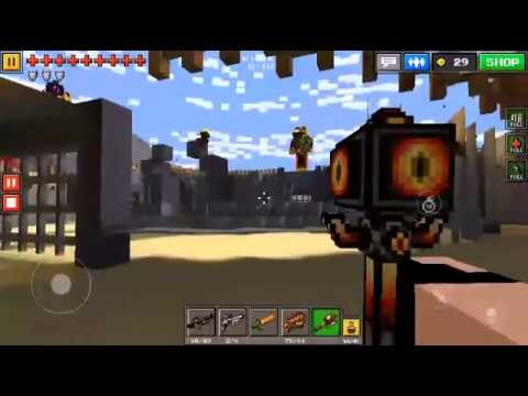 Glitch en el (Pixel Gun 3D)(Coliseum) - YouTube