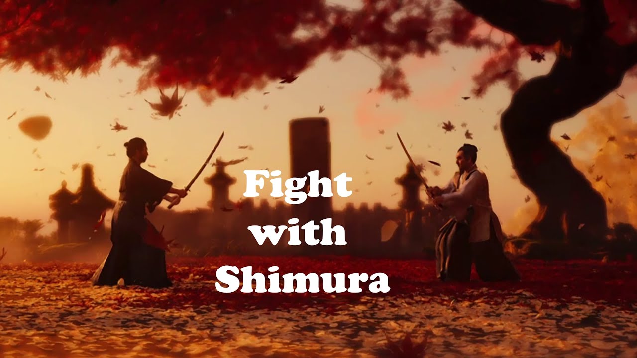 Fight with Uncle Shimura in Ghost of Tsushima: Last Mission - YouTube