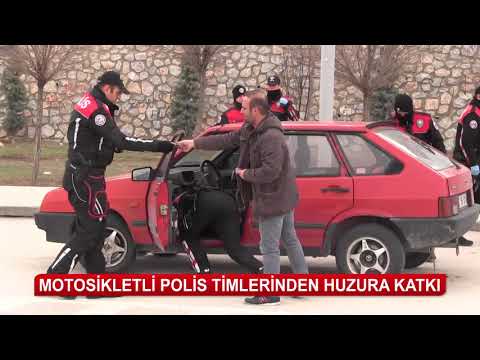 Konya'da motosikletli polis timleri huzuru sağlıyor