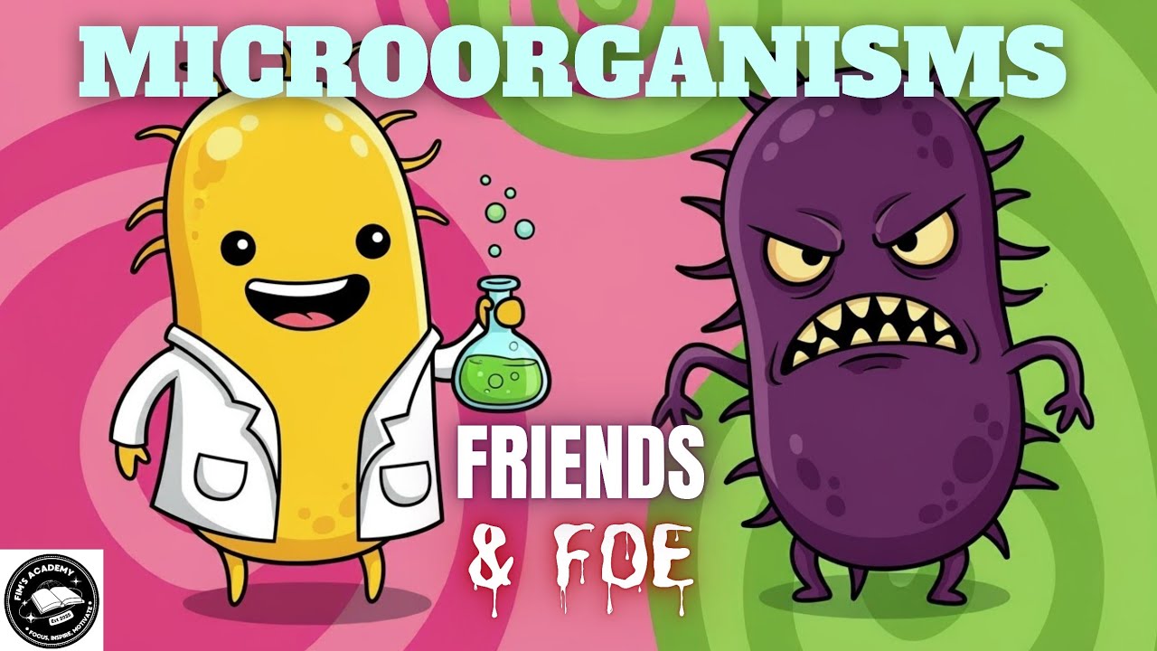 Microorganisms – Friends & Foes (Part-1) | Class 8 Science Explained ...