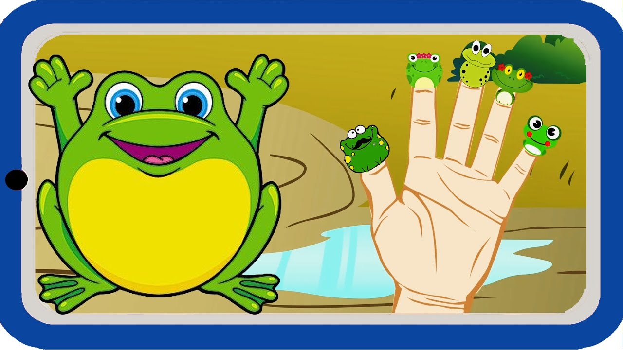 Frog Finger Family