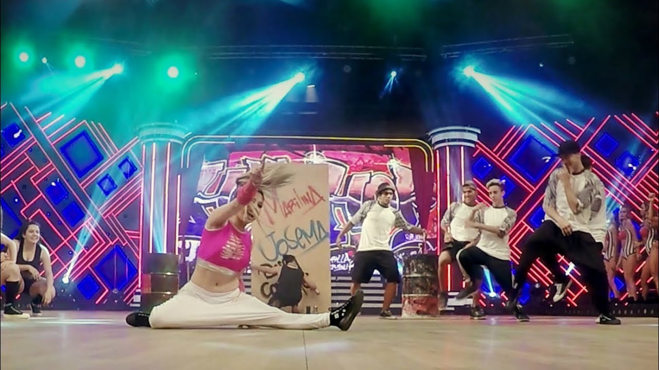 Marilina & Josema • Hip Hop • Baila conmigo Paraguay 2015 - YouTube