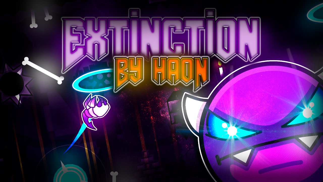 "EXTINCTION" 100% [EASY EPIC DEMON] By haoN | Geometry Dash [2.1 ...