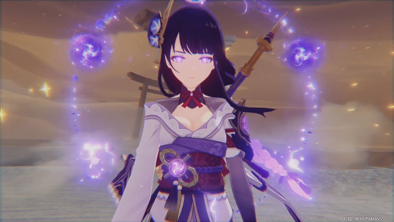 Raiden Shogun vs Lumine Final Battle(All Cutscene) - Genshin Impact ...