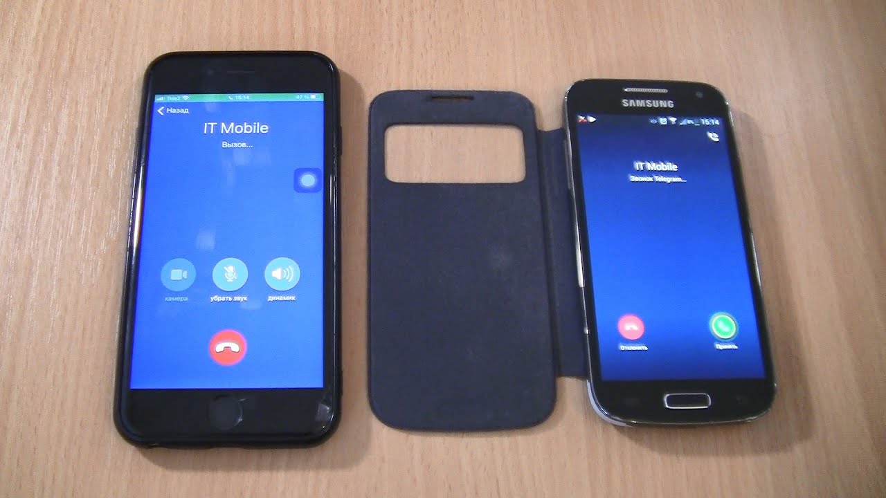 Telegram Incoming & Outgoing call at the Same Time - YouTube