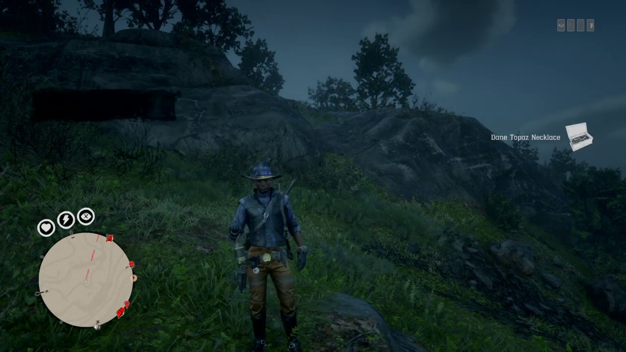 RDR2 Online: Dane Topaz Necklace - Roanoke Ridge - YouTube