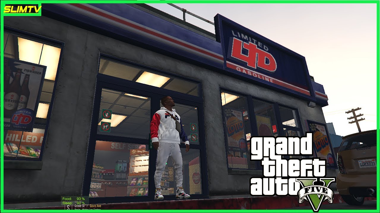 PURCHASING LTD GAS STATION DAY 12-LIFE OF T.I-GTA 5 MODS - YouTube
