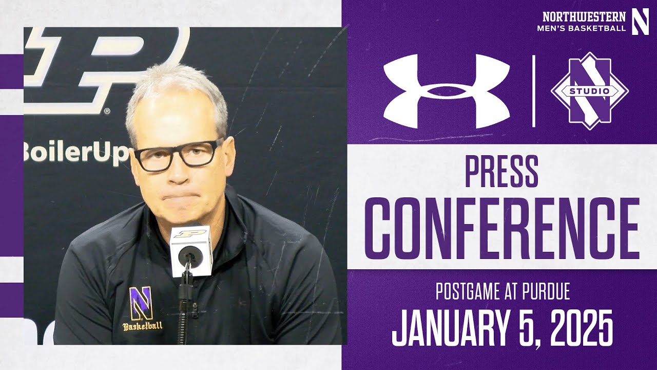 Men's Basketball - Postgame at Purdue - Press Conference (1/5/25) - YouTube