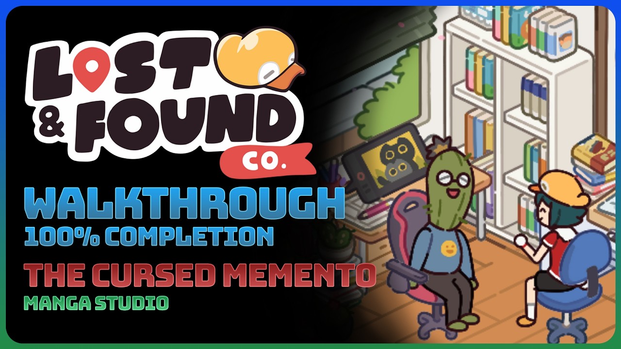 Lost & Found Co. - The Cursed Memento (100% Completion || All ...