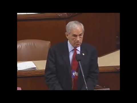 Ron Paul - End the Fed speech (25 Feb 2009) - YouTube