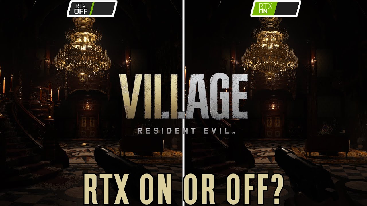 Resident Evil Village - Ray Tracing Comparison - YouTube