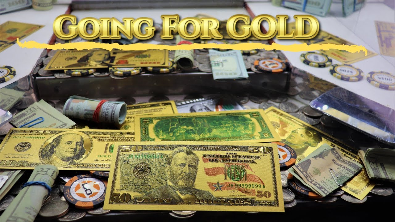 Going for GOLD In the High Limit Coin Pusher! | Joshua Bartley - YouTube